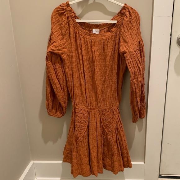 Lucca Couture | Dresses | Nwt Lucca Couture Burnt Orange Boho Dress ...